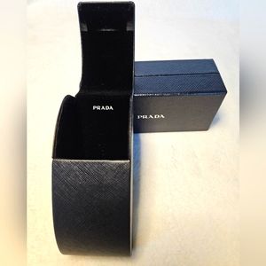 Prada | Accessories | Prada Sunglasseseyeglasses Case With Box Only Euc ...